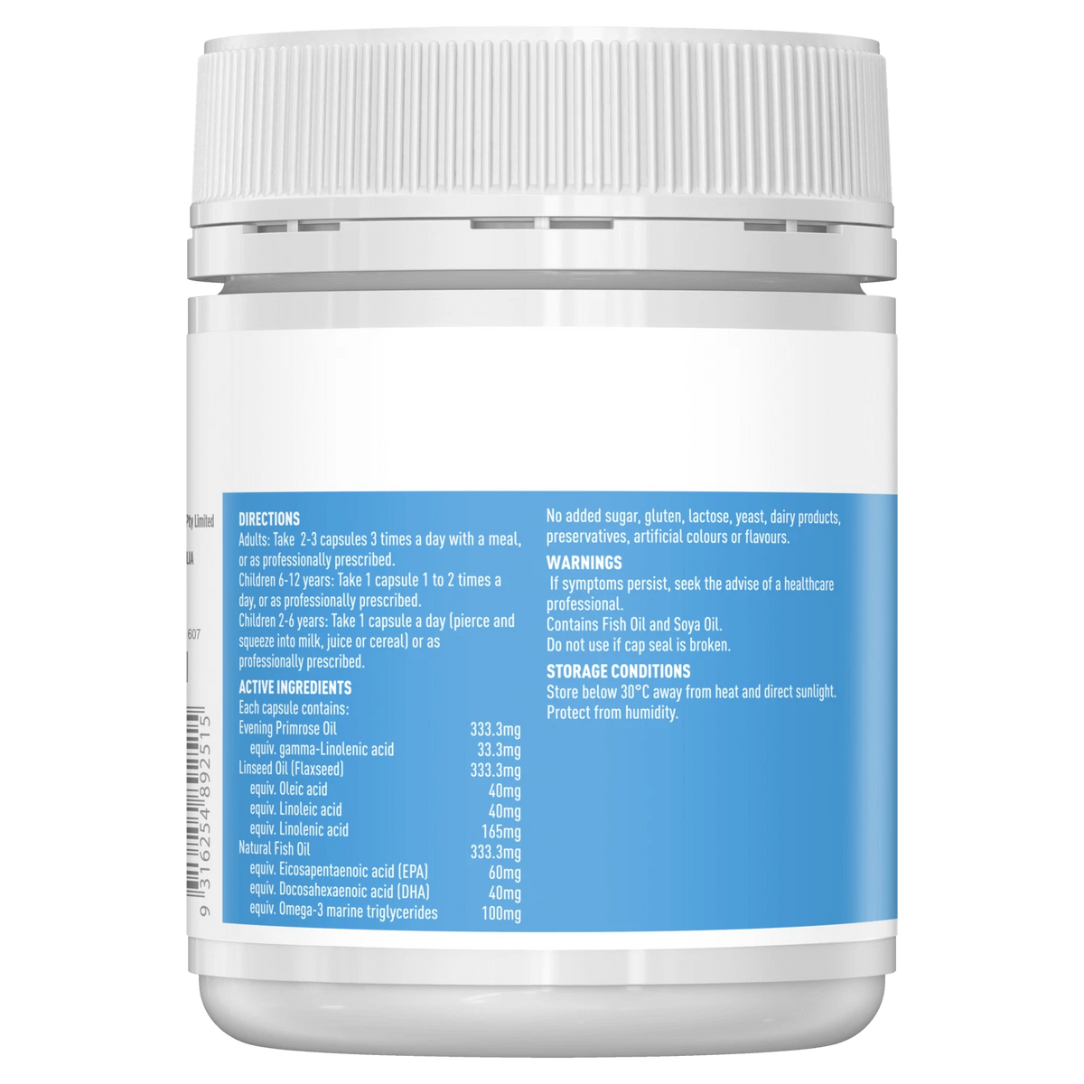 Healthy Care Ultimate Omega 3-6-9 200 Capsules – AS Beauty & Health