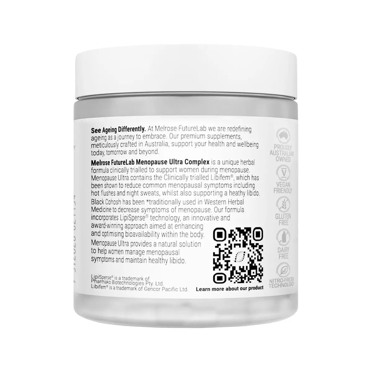 Melrose FutureLab Menopause Ultra Complex 60 Capsules – AS Beauty & Health