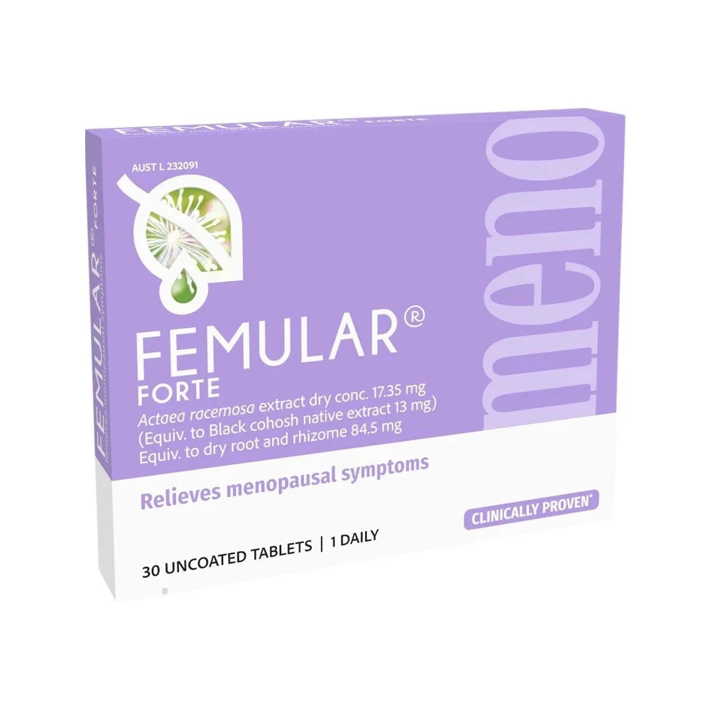 Femular Forte 30 Tablets Menopause Support – AS Beauty & Health