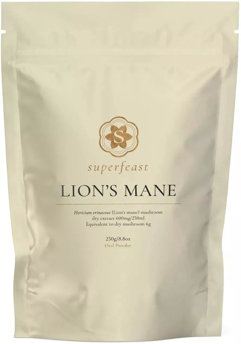 SuperFeast Lion's Mane 250g Brain & Nerve Protection – AS Beauty & Health
