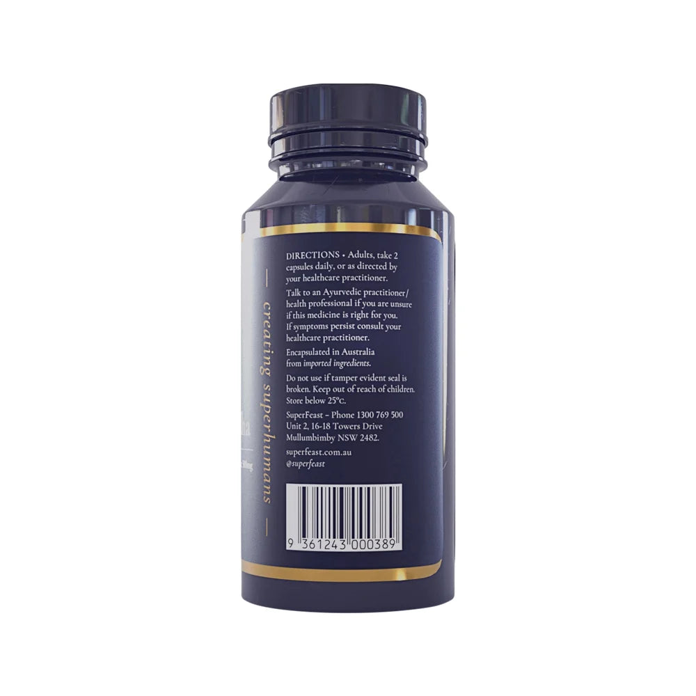 SuperFeast Ashwagandha 90 Capsules – AS Beauty & Health