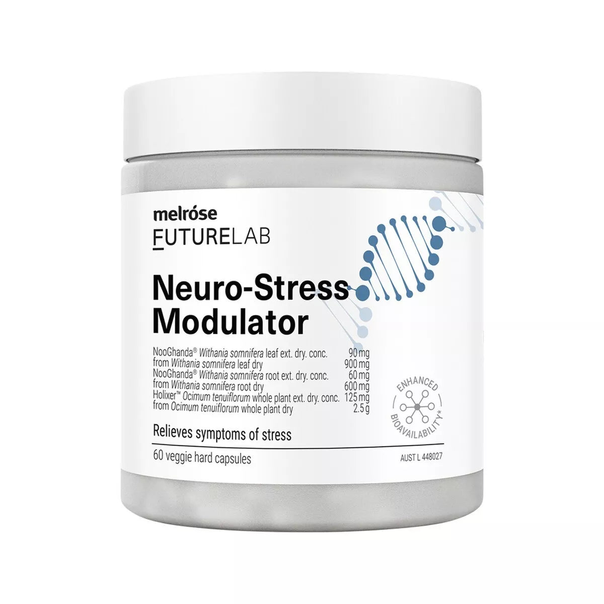 Melrose FutureLab Neuro-Stress Modulator 60 Capsules – AS Beauty & Health