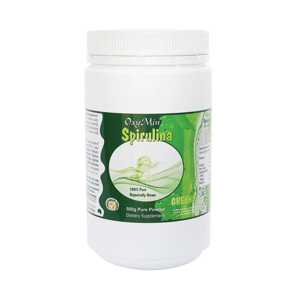 OxyMin Spirulina 500g Powder – AS Beauty & Health