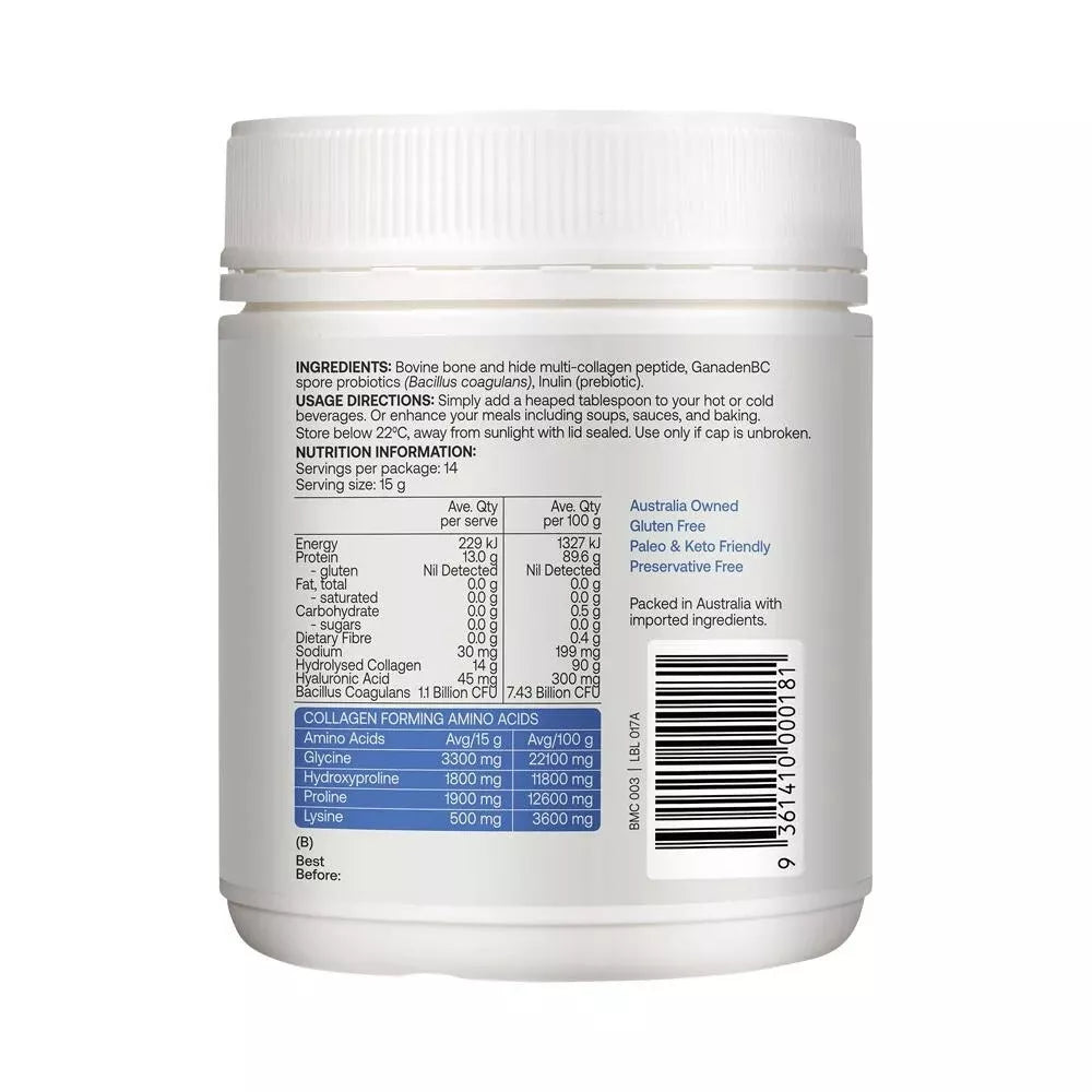 Best of the Bone Healing Multi-Collagen Protein Probiotic 210g Gut & I ...