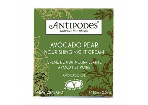 Antipodes Avocado Pear Nourishing Night Cream 60ml – AS Beauty & Health