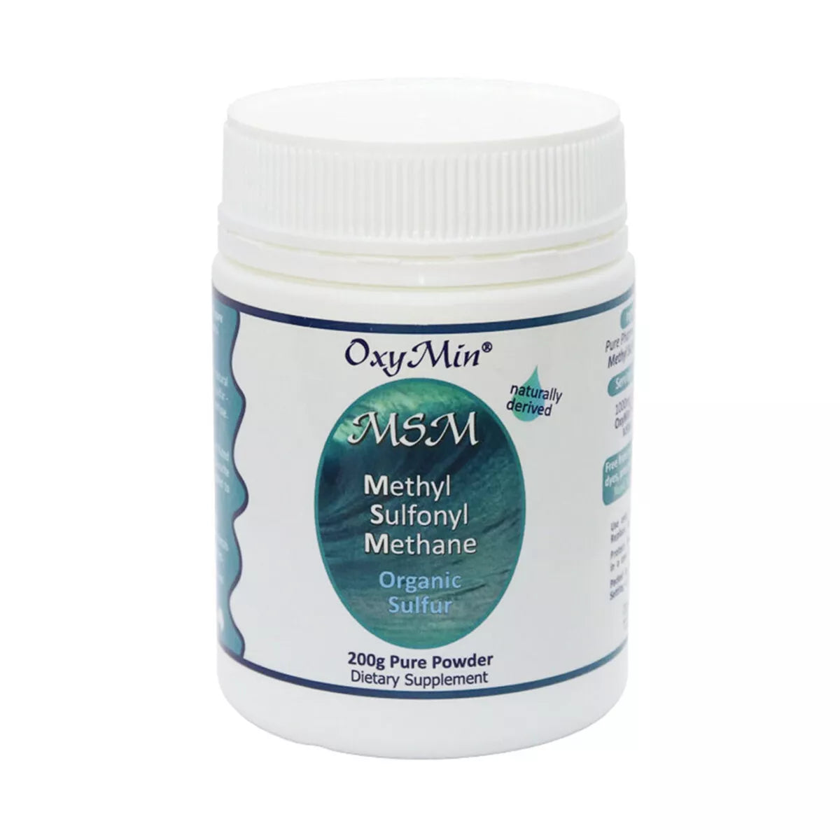 OxyMin MSM 200G – AS Beauty & Health